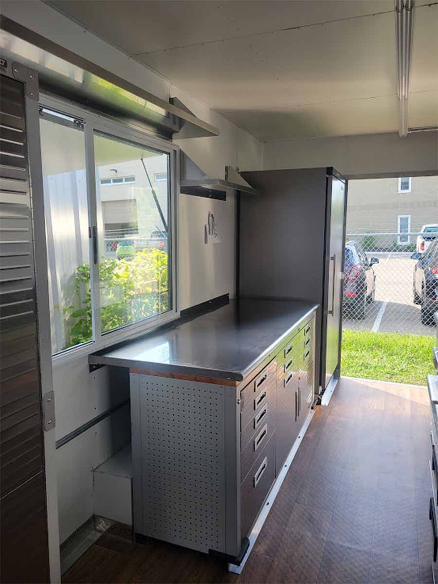 Interior Cabinets Mobile Kitchen - Titan Trucks Manufacturing