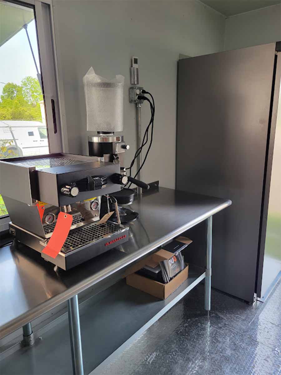 Coffee Trailer Interior - Titan Trucks Manufacturing