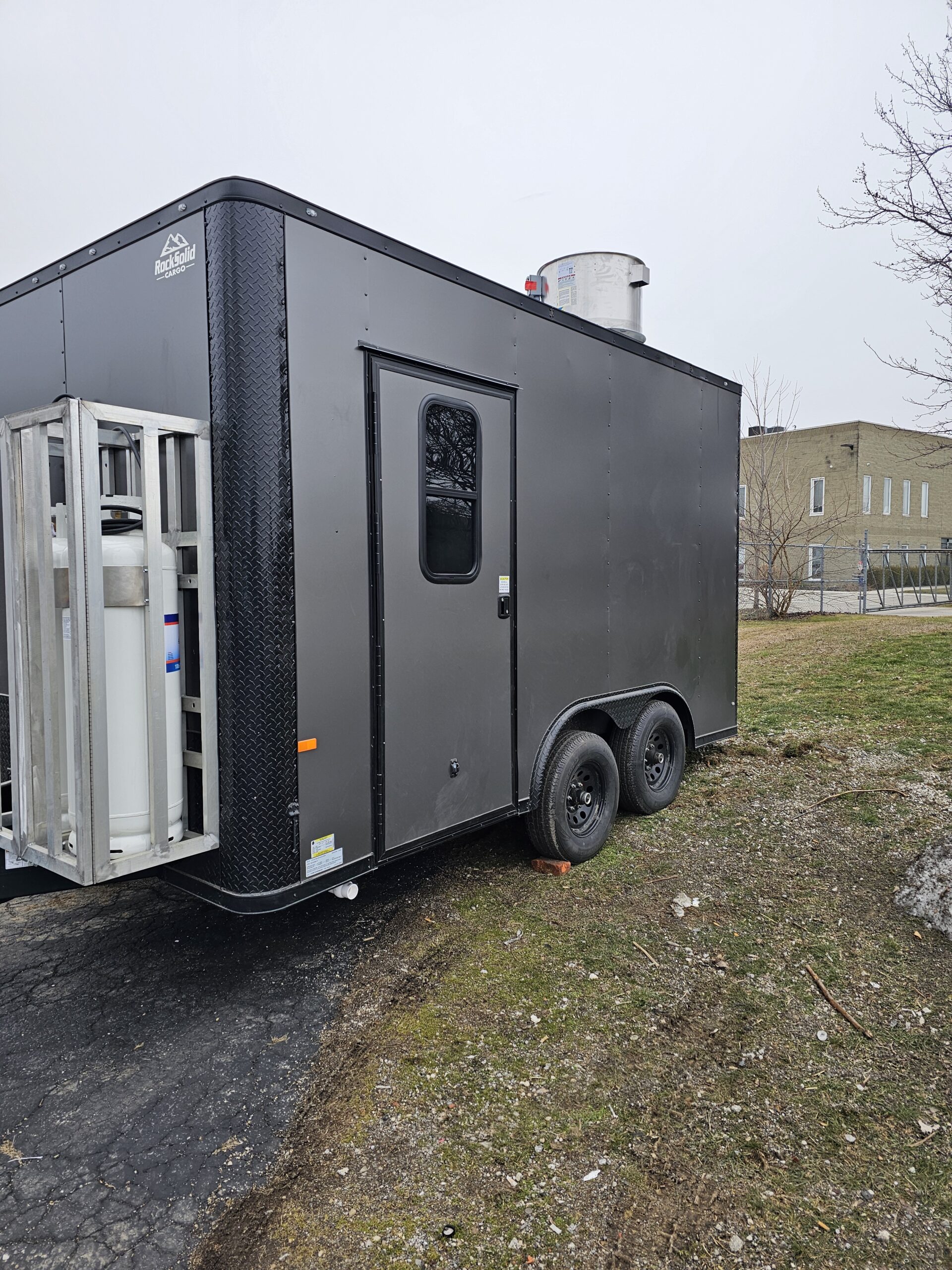 Heavy Duty Food Trailer Rear Exit - Titan Trucks Manufacturing